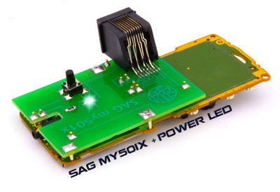 JTAG Sagem MY-500x / 501x with switch